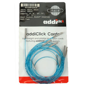Addi Click Cord multi set 24"-80" - Crazy for Ewe